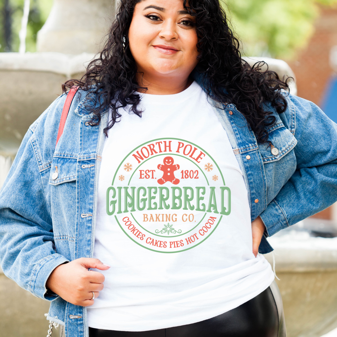 North Pole Gingerbread Co DTF – Grace DTF Transfers