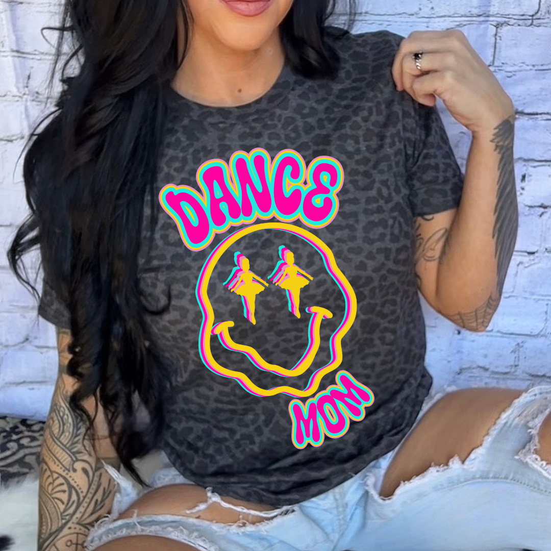 Drippy Neon Face Sports Mom – Grace DTF Transfers