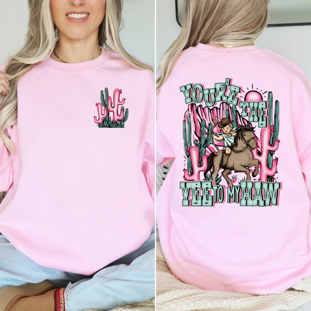 Yee to my Haw Cactus Front/Back DTF – Grace DTF Transfers