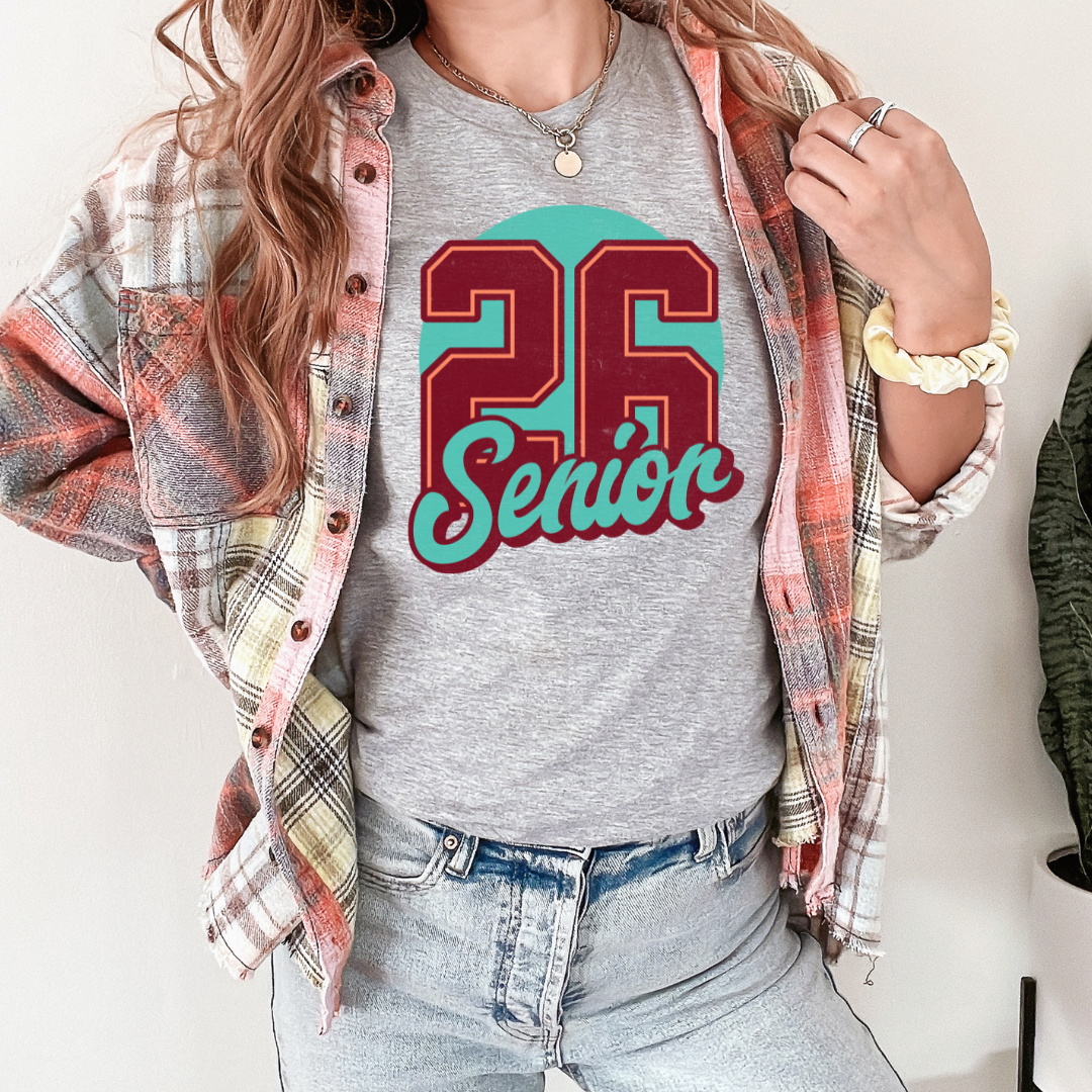 Retro Senior 2026 DTF Transfer – Grace DTF Transfers