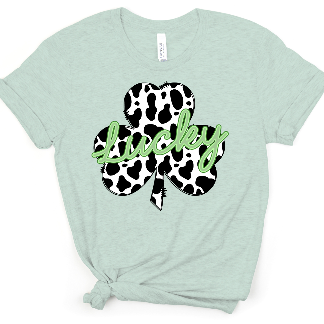 Lucky Cow Print DTF – Grace DTF Transfers