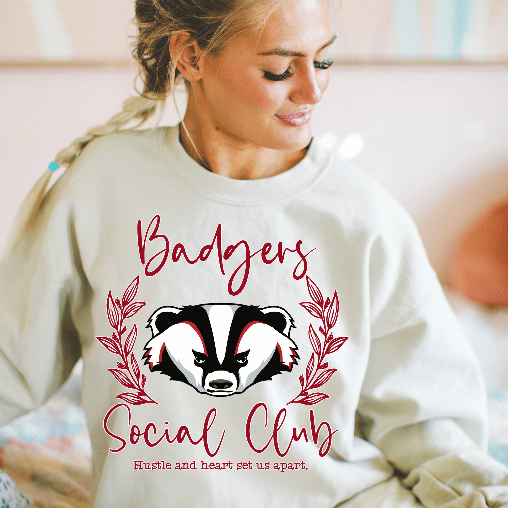 Badgers Social Club DTF Transfer – Grace DTF Transfers