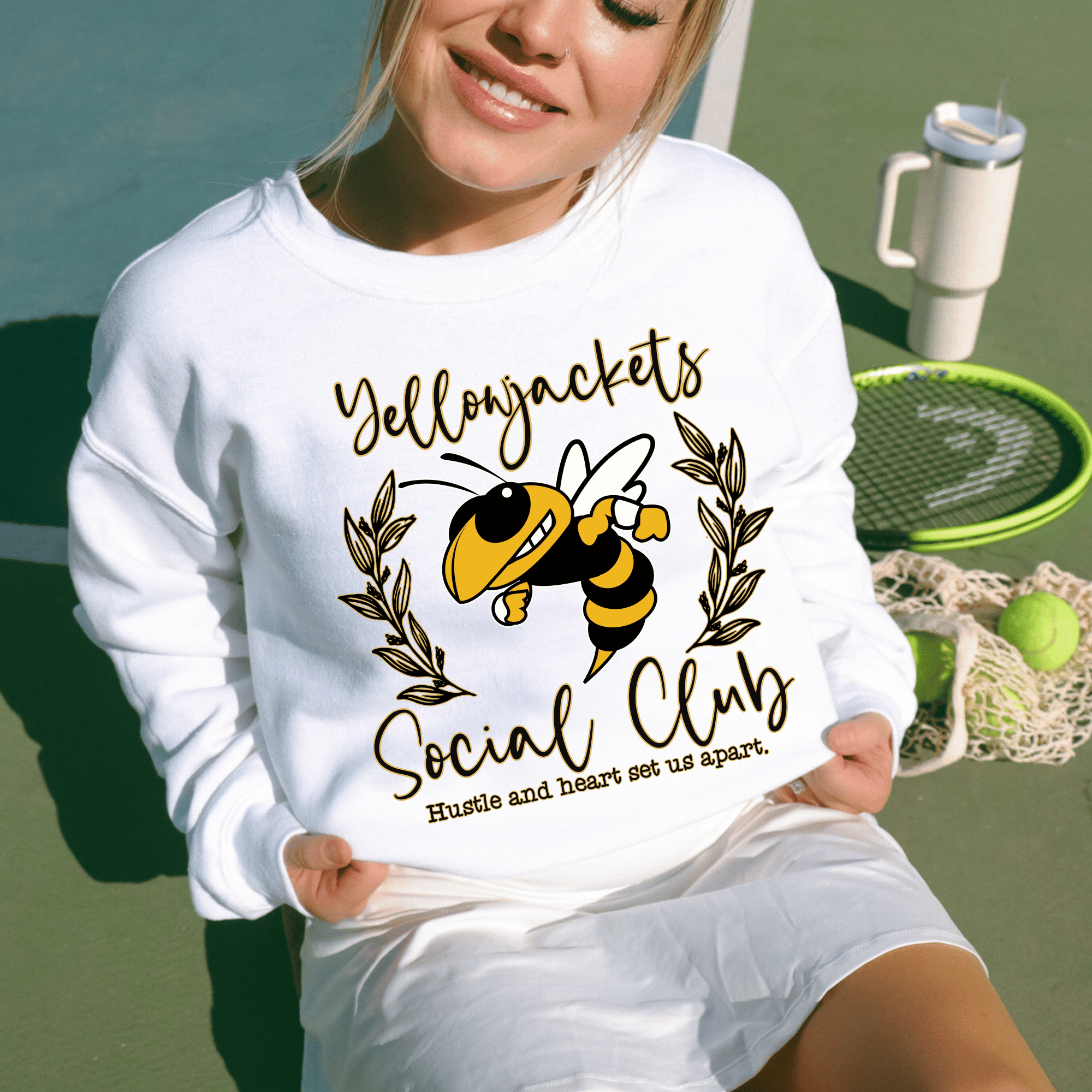 Yellow Jackets Social Club DTF Transfe – Grace DTF Transfers