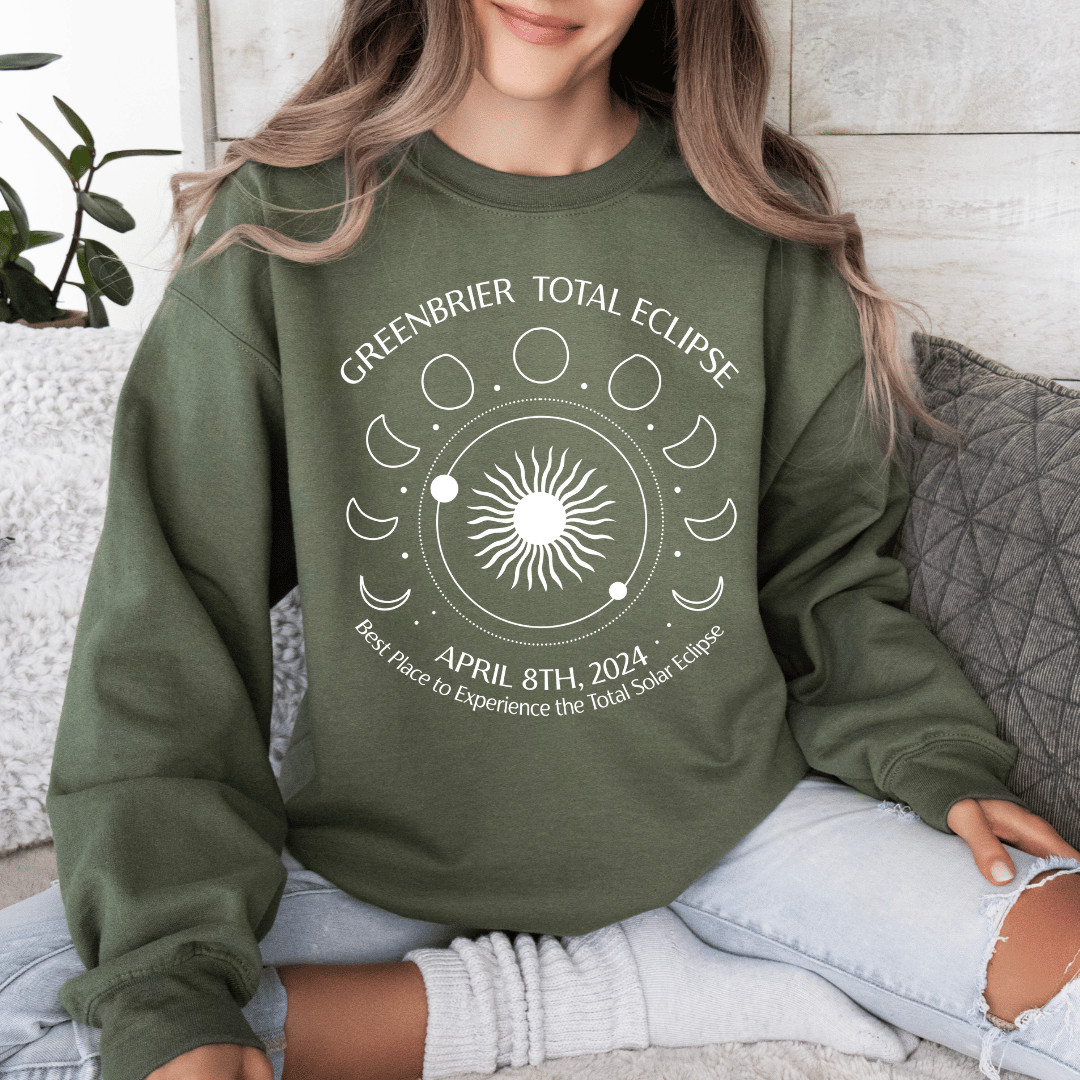 Moon Phase Sun Eclipse DTF – Grace DTF Transfers