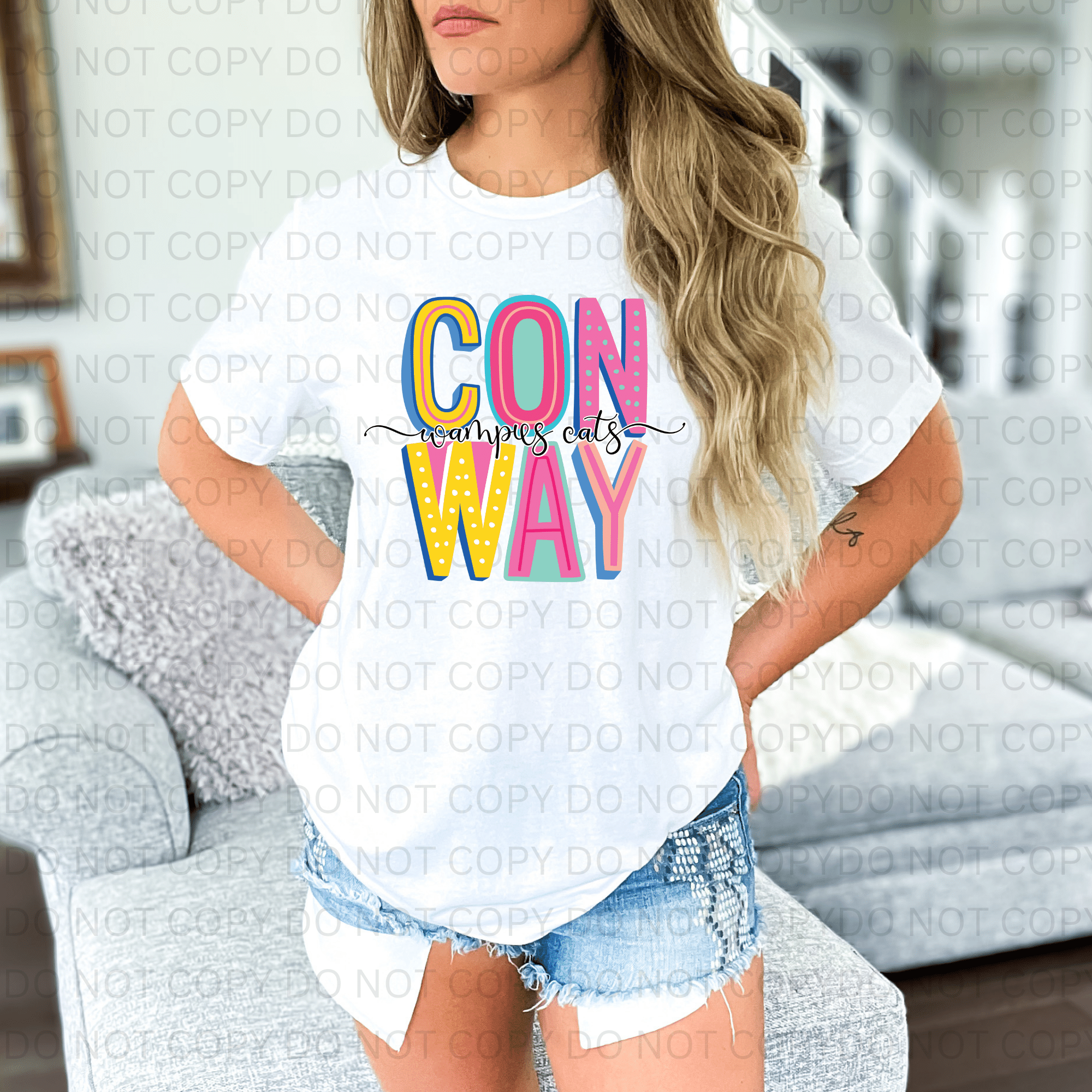 Conway Bright Letters – Grace DTF Transfers