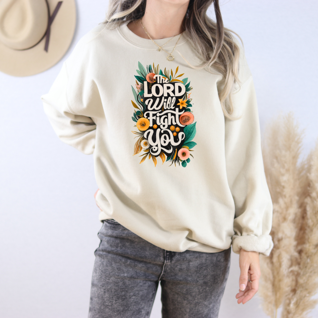 The Lord Will Fight For You DTF – Grace DTF Transfers