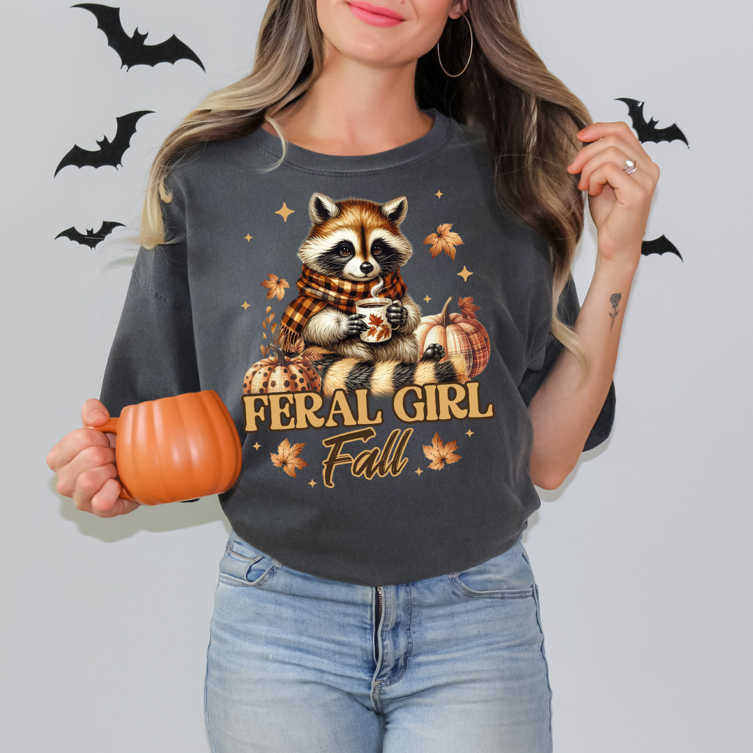 Feral Girl Fall DTF – Grace DTF Transfers