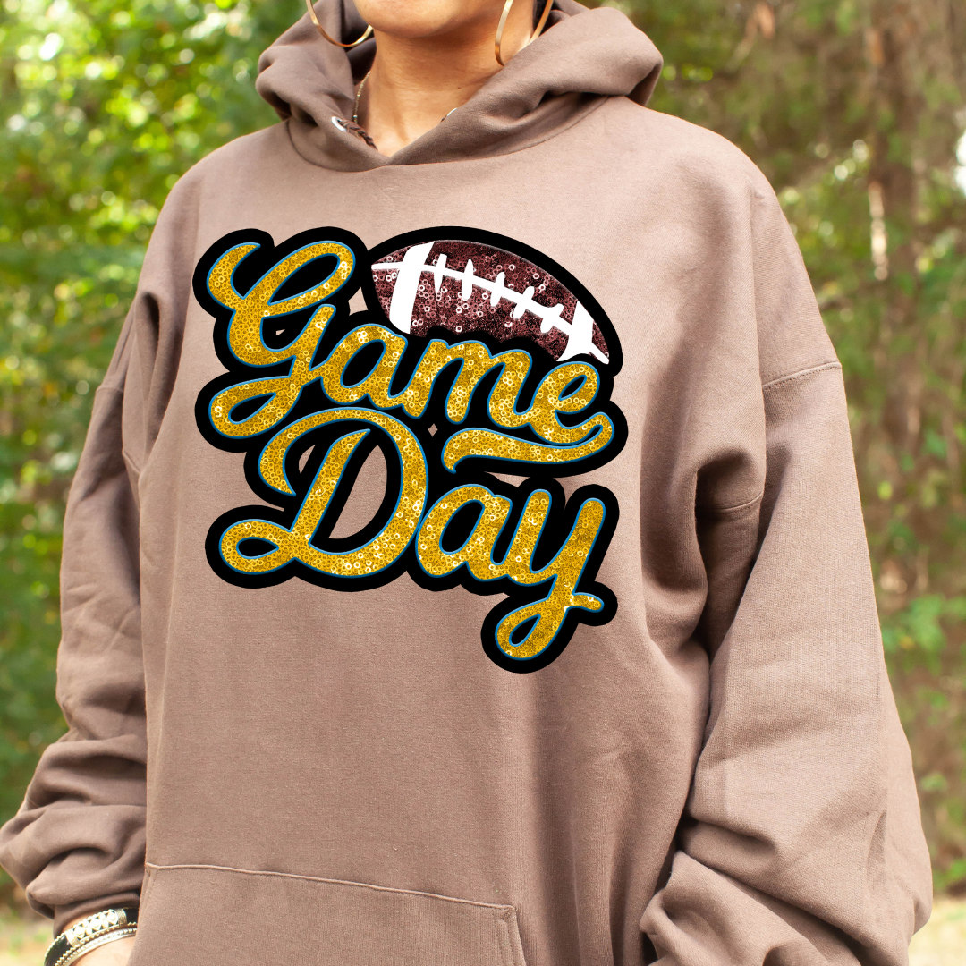 Game Day Yellow DTF – Grace DTF Transfers