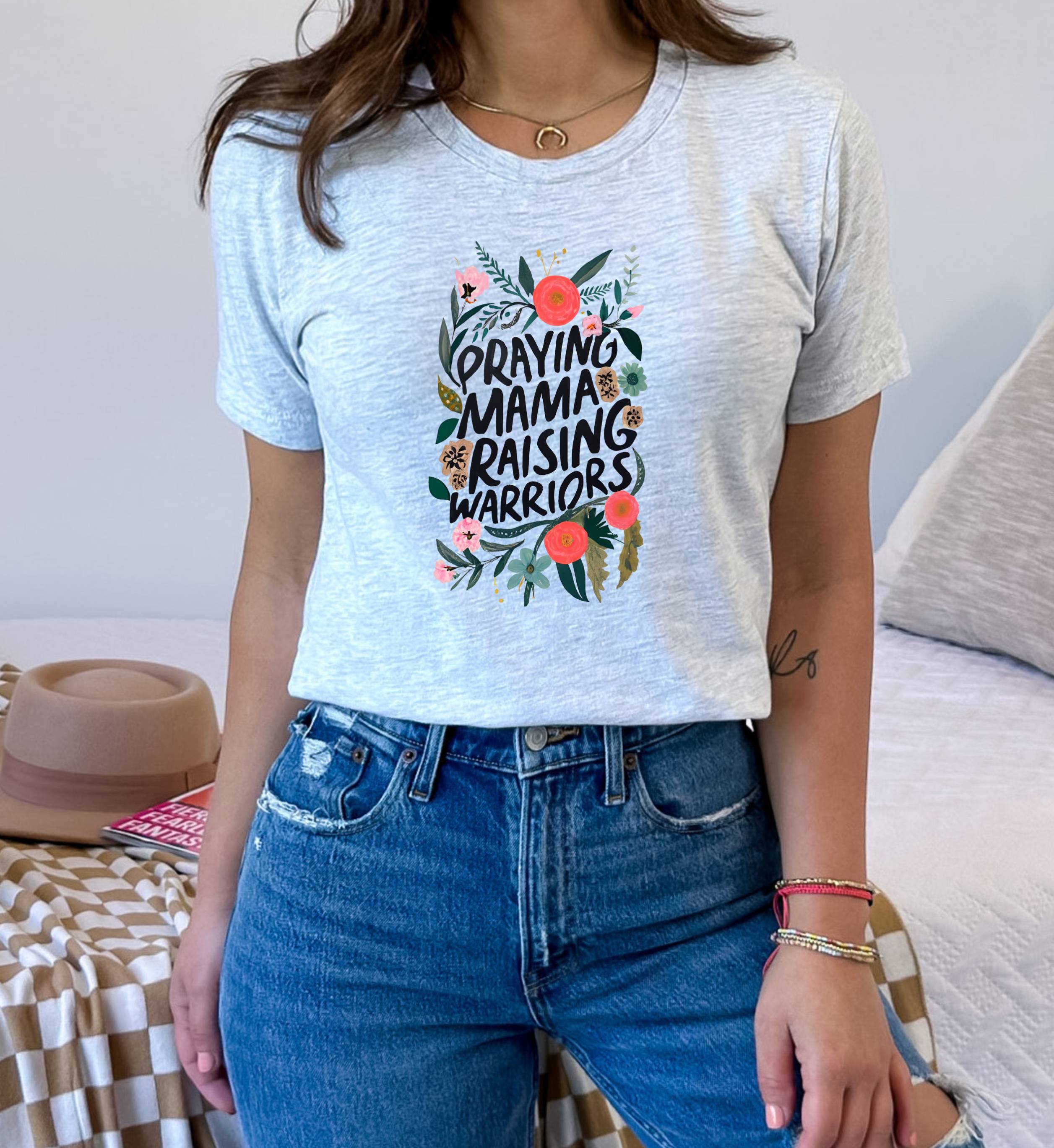 Praying Mama Raising Warriors – Grace DTF Transfers