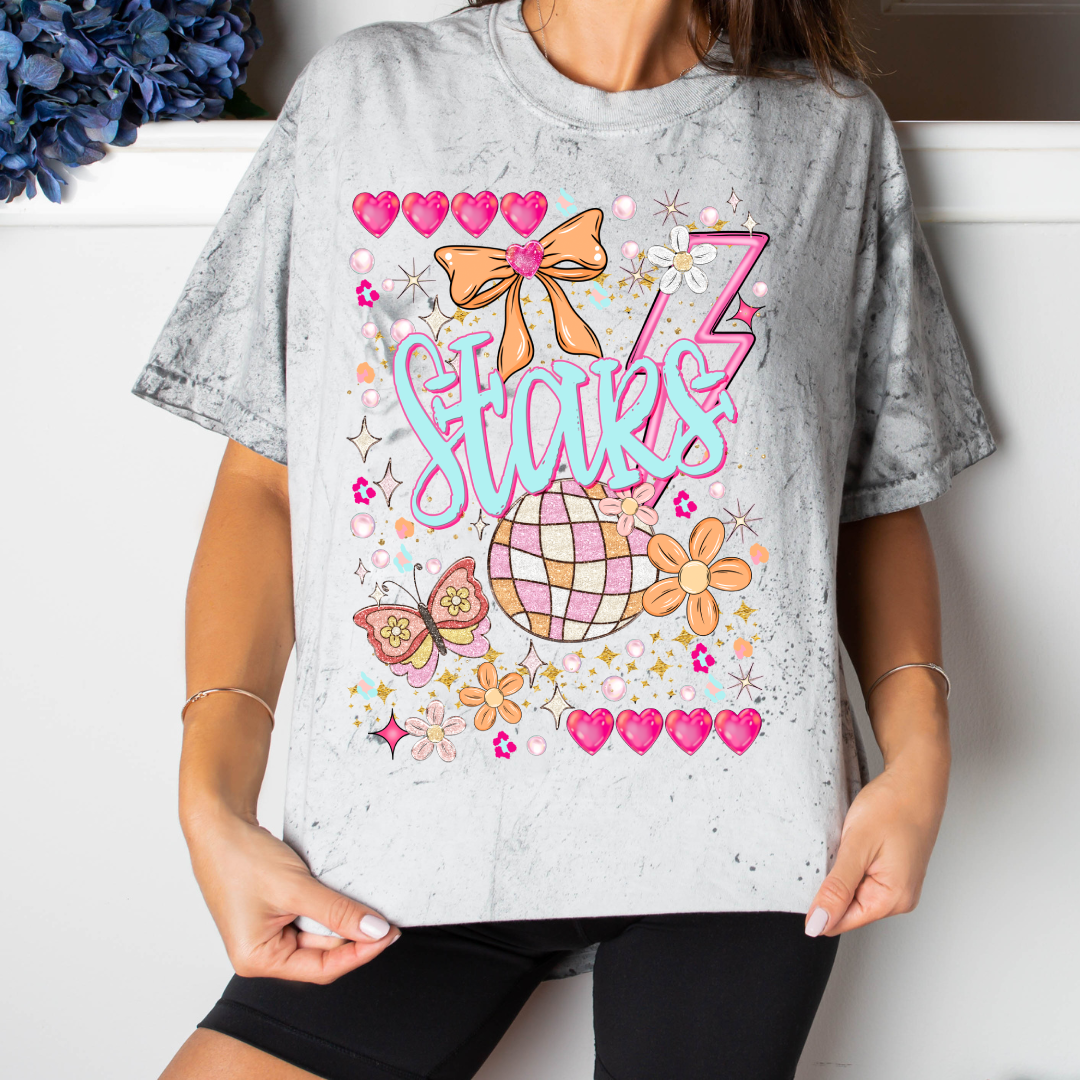 Preppy Mascots Stars DTF – Grace DTF Transfers