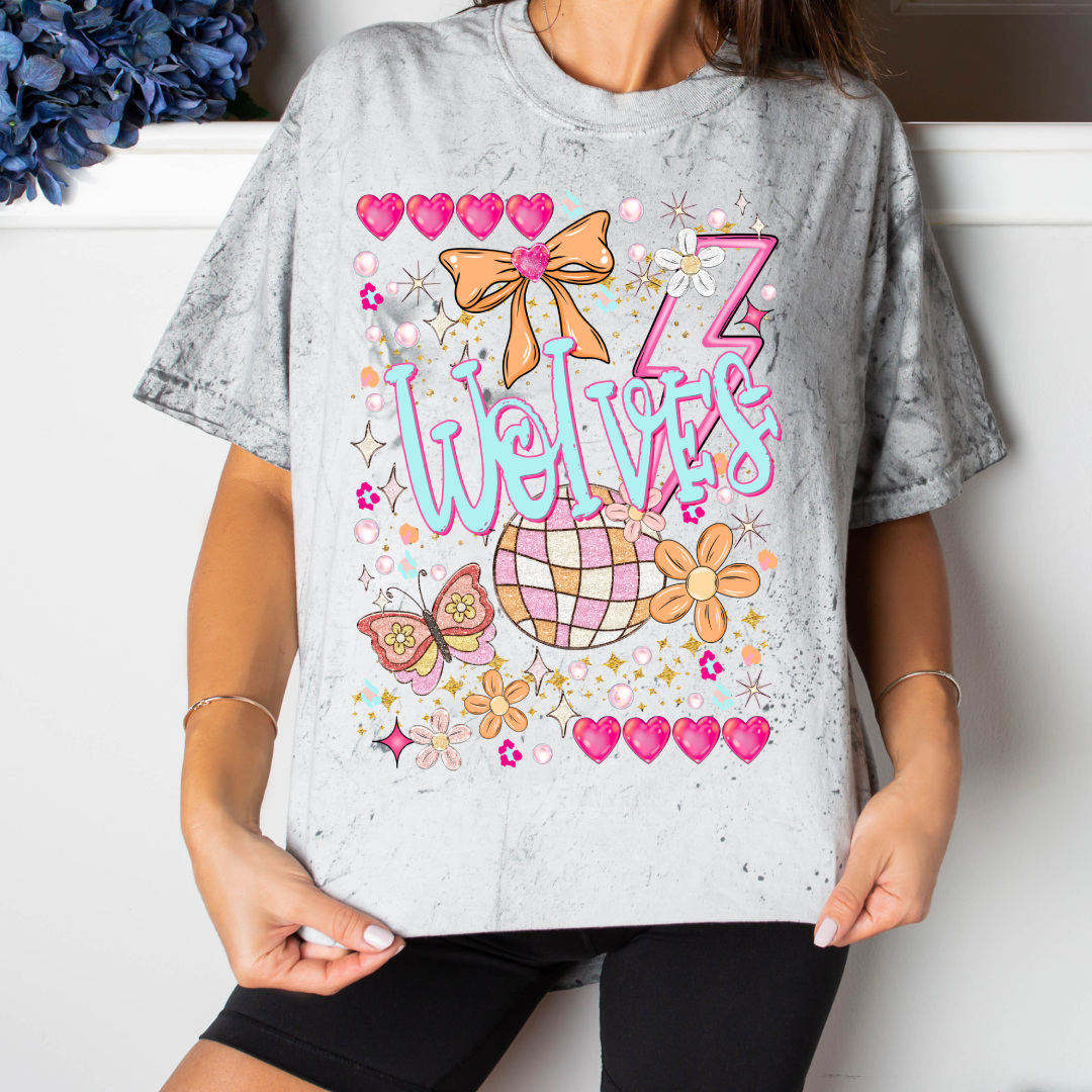 Preppy Mascots Wolves DTF – Grace DTF Transfers