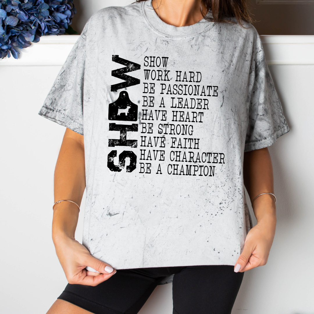 Show Words Goat DTF – Grace DTF Transfers