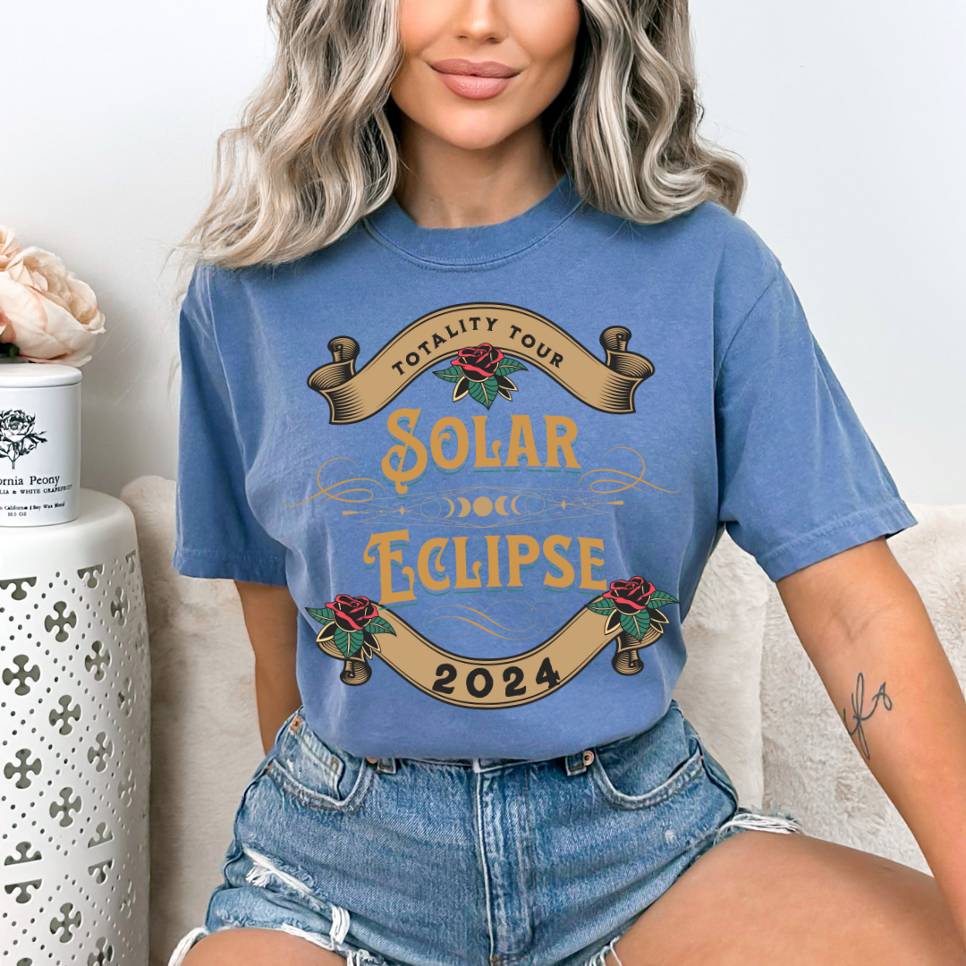 Totality Tour Roses DTF – Grace DTF Transfers