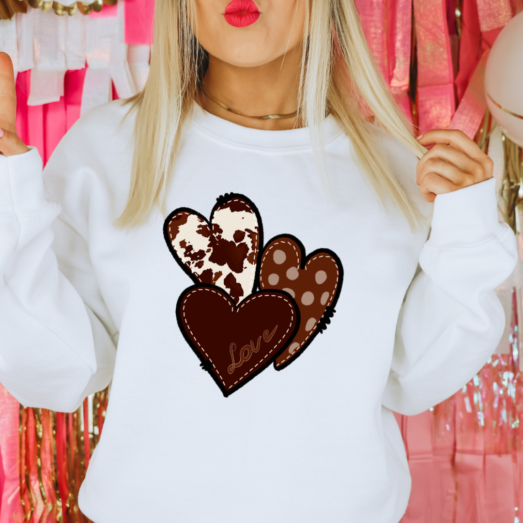 Cow Print Love DTF – Grace DTF Transfers